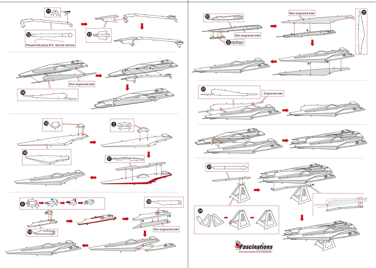 Fascinations:: Metal Earth Mass Effect Alliance Cruiser