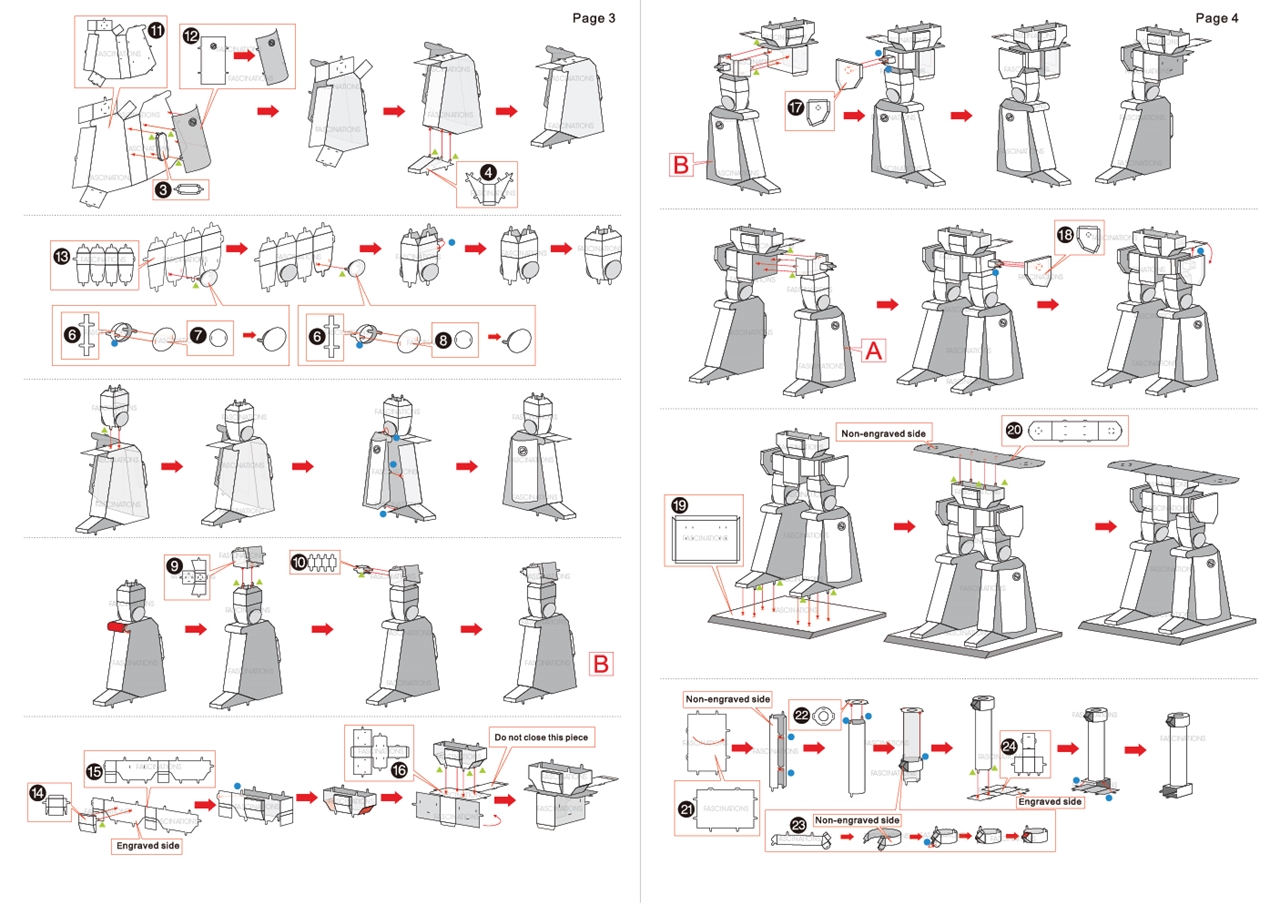 Fascinations:: Metal Earth Transformers Megatron
