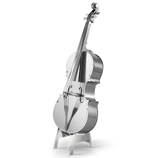 Fascinations:: Metal Earth Bass Fiddle 3D Model Kit