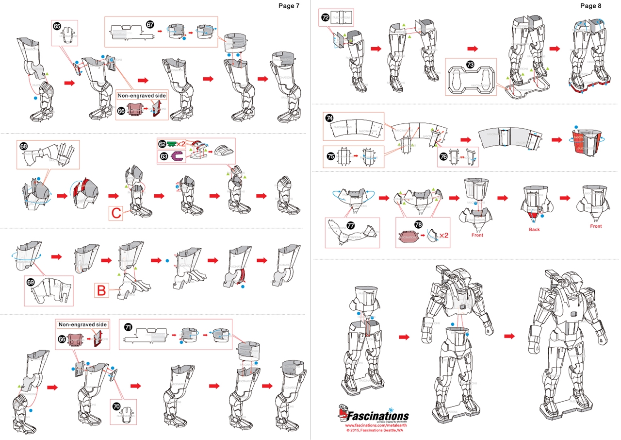 Fascinations:: Metal Earth Marvel War Machine