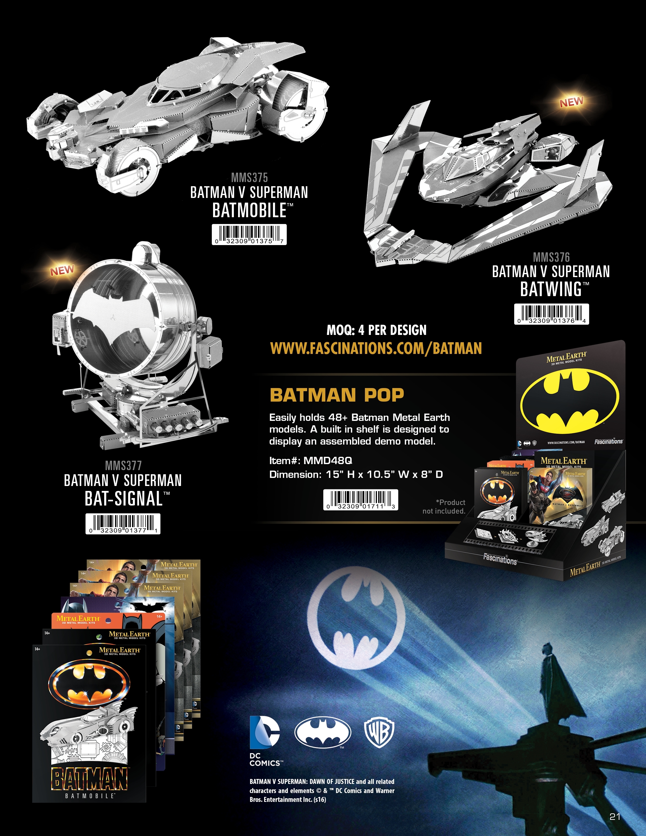 Fascinations - Metal Earth 3D Metal Model DIY Kits - Unique Gifts for ...