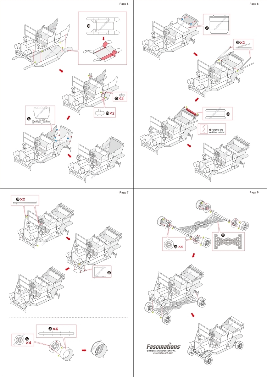Fascinations:: Metal Earth 1908 Ford Model T