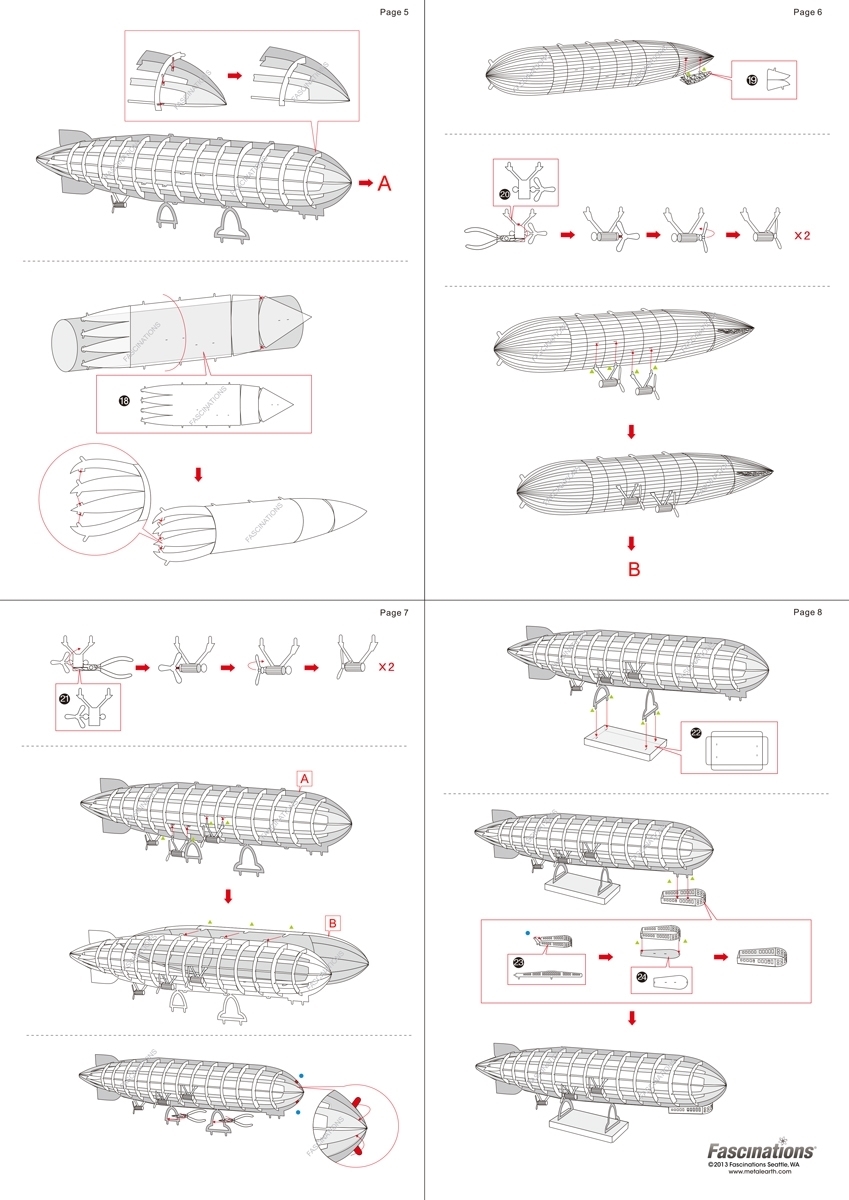 Fascinations:: Metal Earth Graf Zeppelin