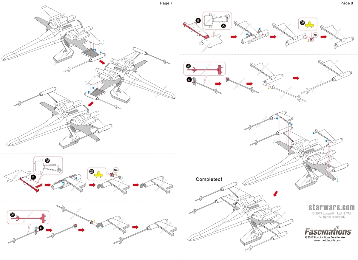 Fascinations:: Star Wars Poe Dameron's X-Wing Fighter