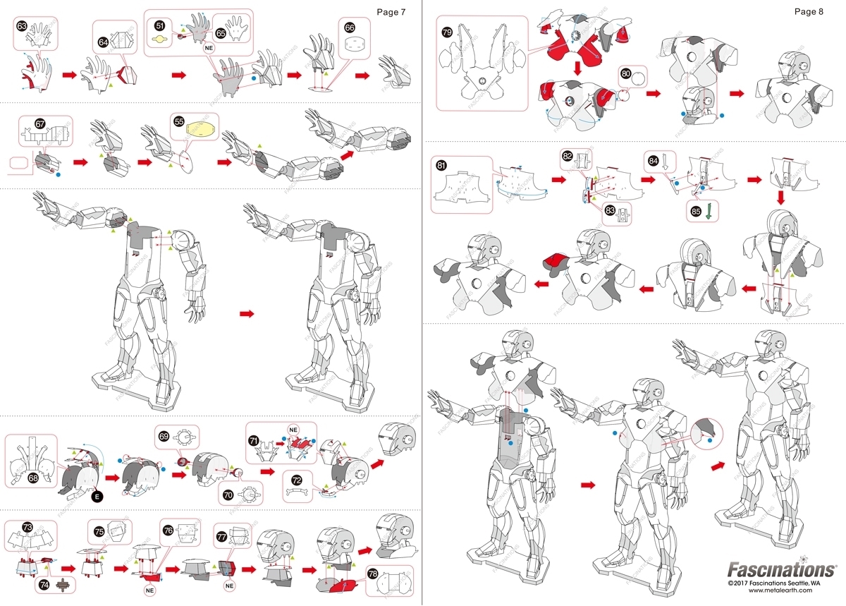 Fascinations:: Metal Earth Marvel Iron Man