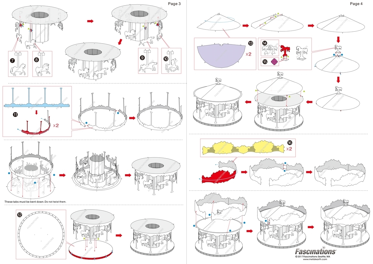 Fascinations | Metal Earth 3D Metal Model DIY Kits:: Metal Earth Merry ... Fascinations | Metal Earth 3D Metal Model DIY Kits:: Metal Earth Merry ...