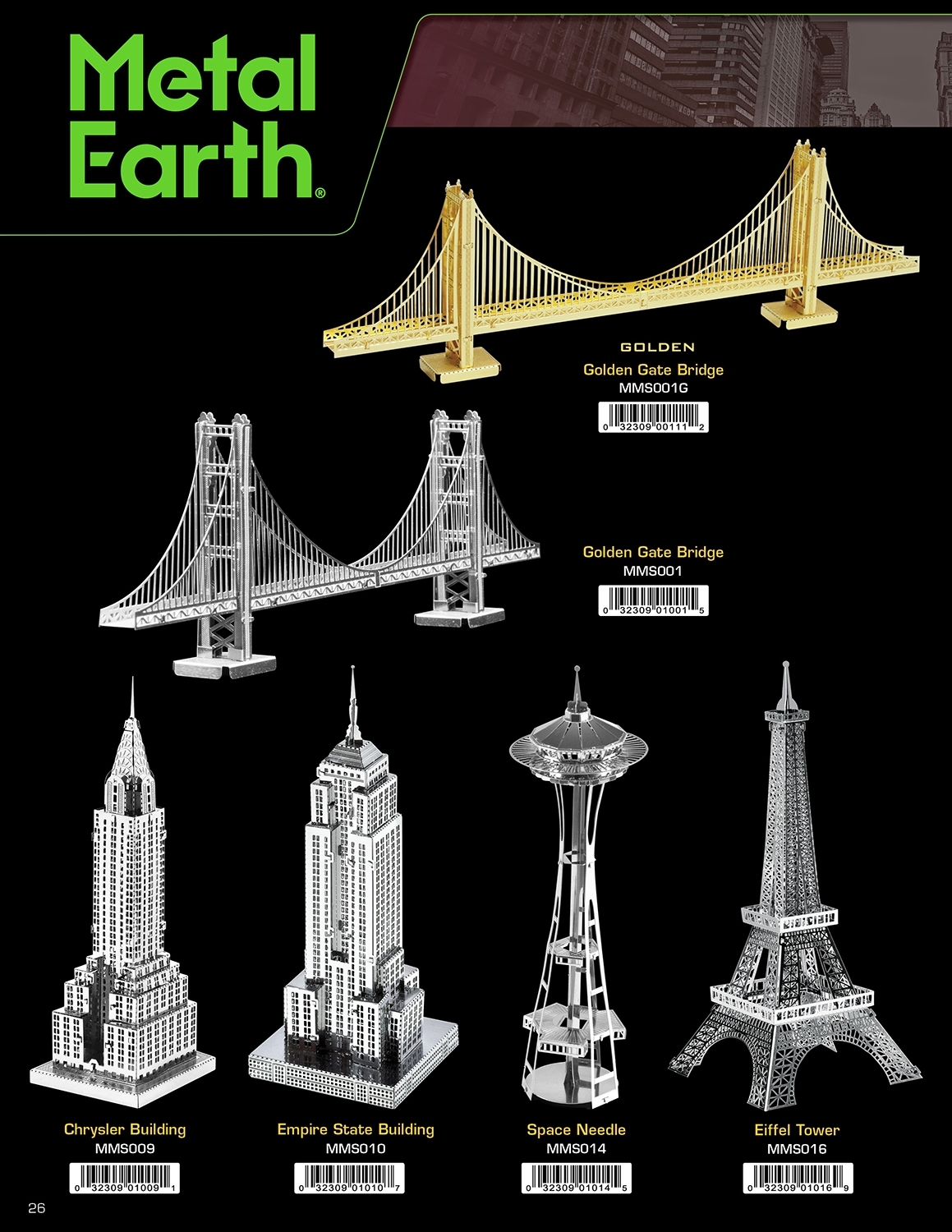 Fascinations - Metal Earth 3D Metal Model DIY Kits - Unique Gifts for ...