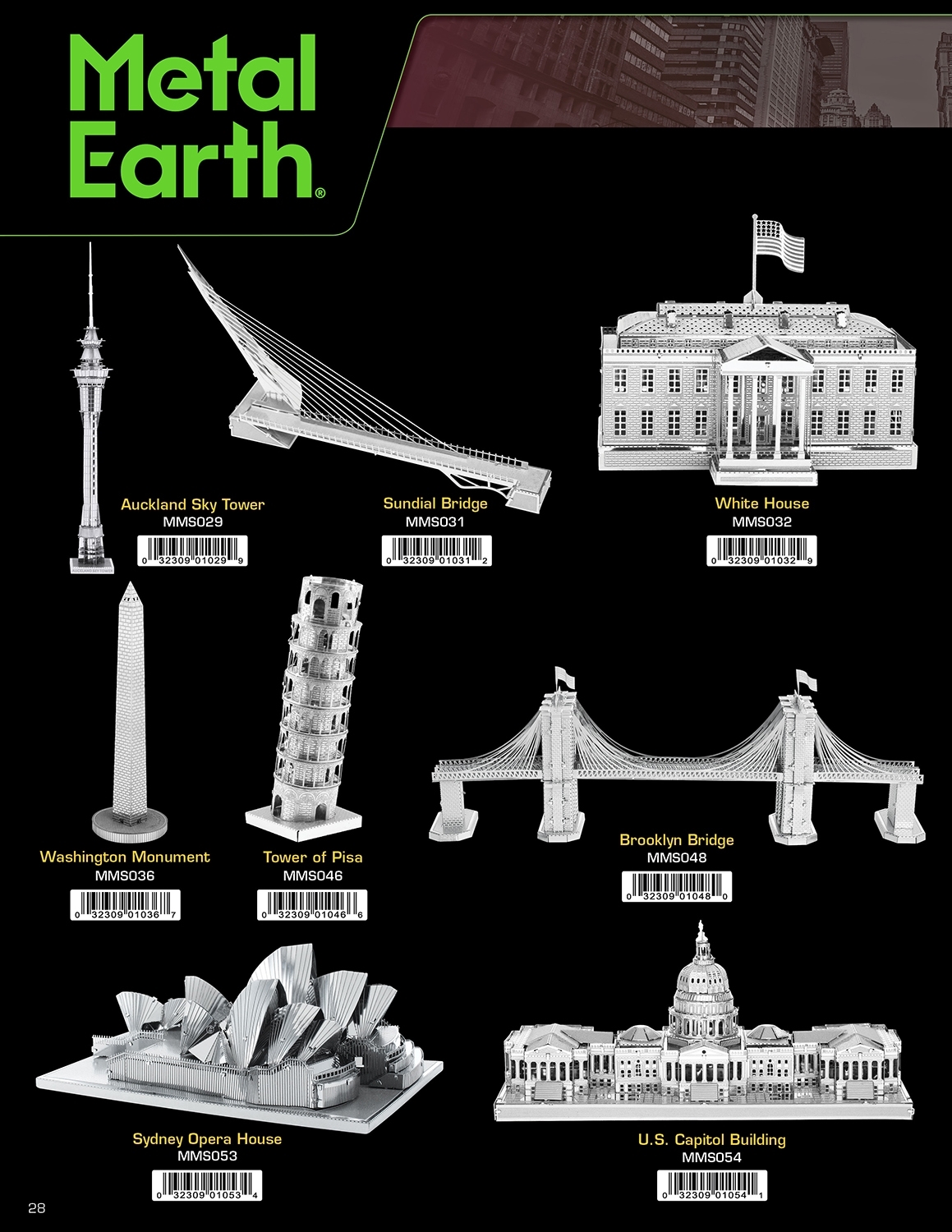 Fascinations - Metal Earth 3D Metal Model DIY Kits - Unique Gifts for ...