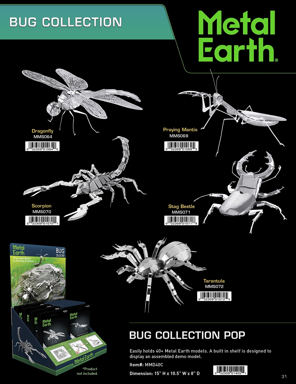 Fascinations - Metal Earth 3D Metal Model DIY Kits - Unique Gifts for ...