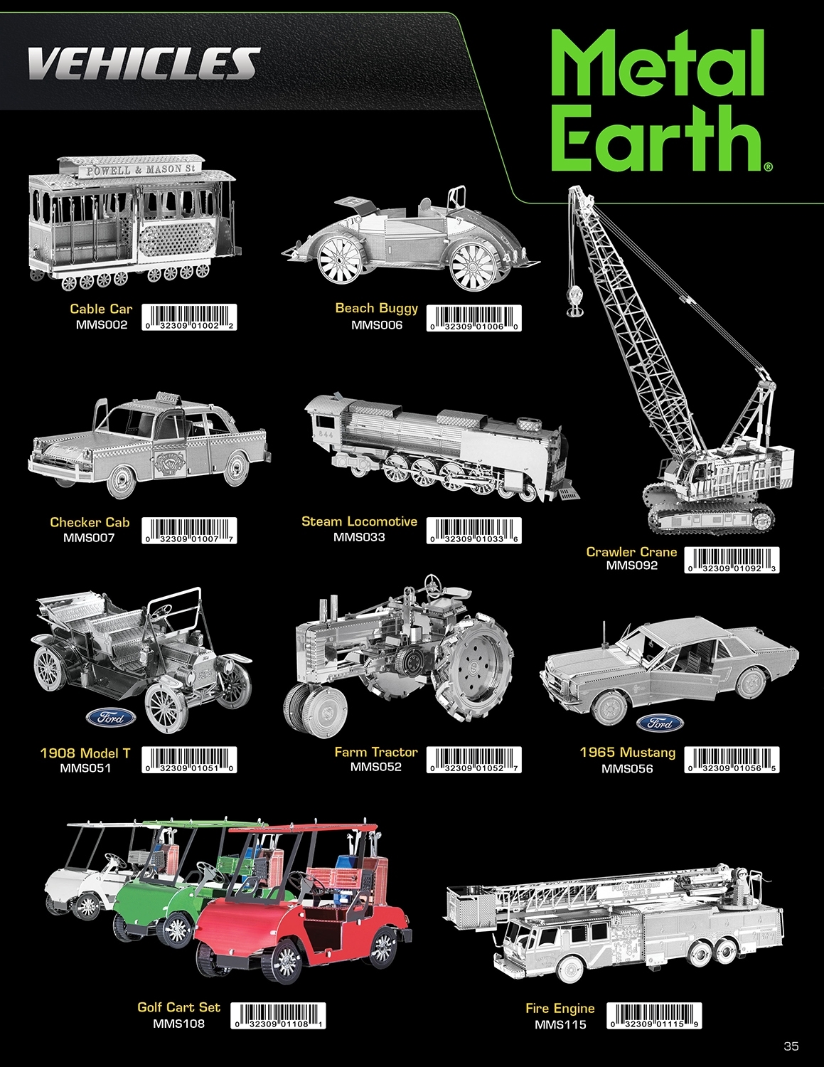 Fascinations - Metal Earth 3D Metal Model DIY Kits - Unique Gifts for ...