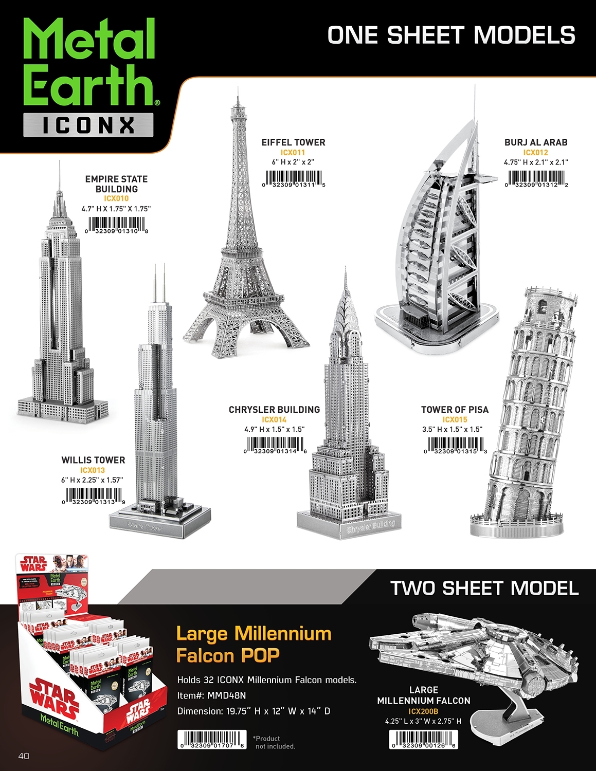 Fascinations - Metal Earth 3D Metal Model DIY Kits - Unique Gifts for ...