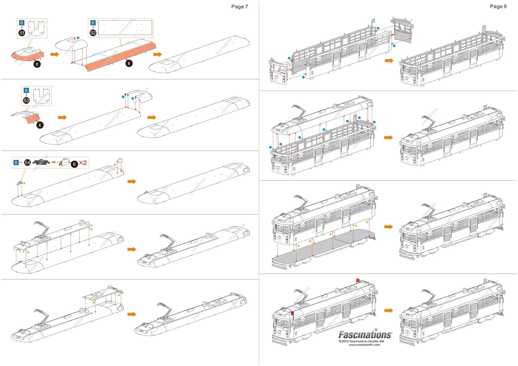 Fascinations:: Metal Earth Melbourne W-Class Tram