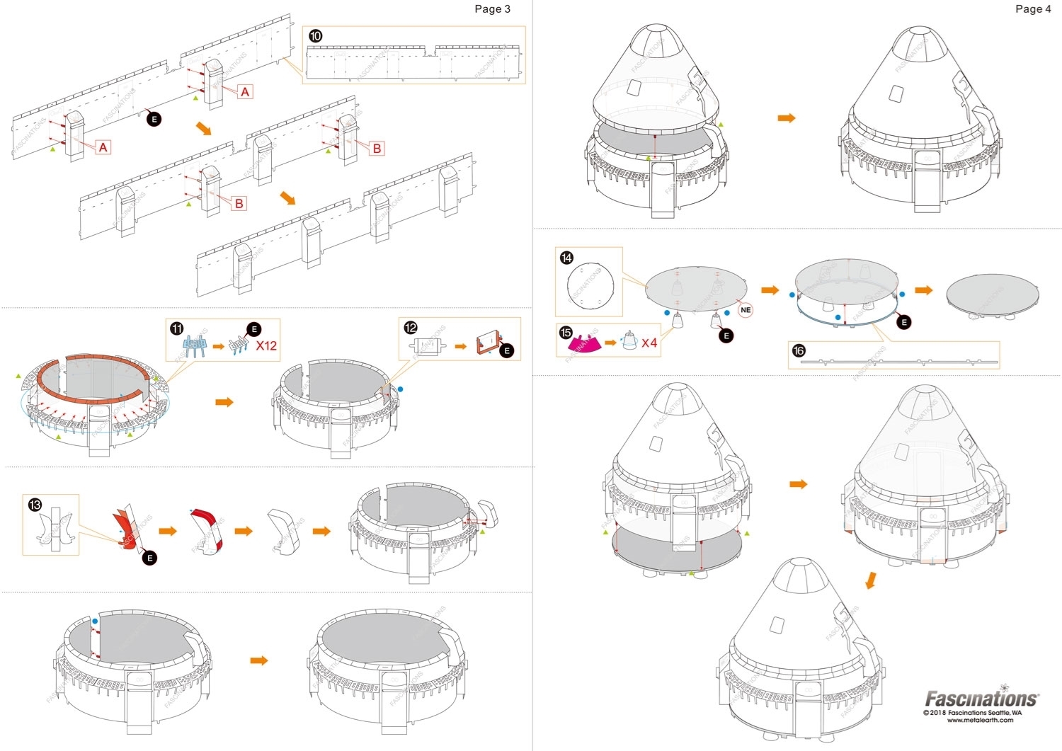 Fascinations:: Metal Earth Boeing Starliner Model kit