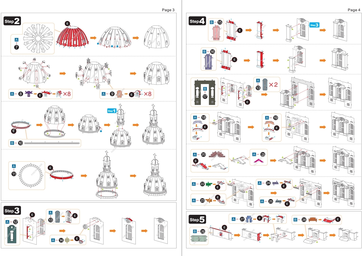 Fascinations:: Premium Series Dresden Frauenkirche 3D Model Kit