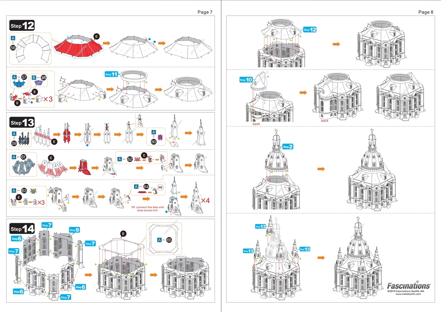 Fascinations:: Premium Series Dresden Frauenkirche 3D Model Kit
