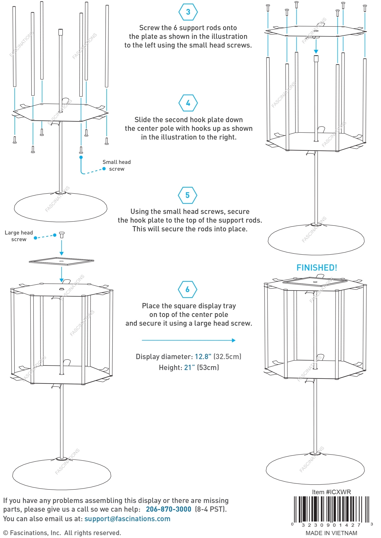 Fascinations:: 2-Tier Premium Series Wire Rack