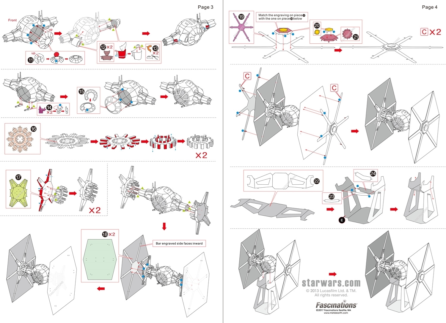 Fascinations:: Star Wars First Order Special Forces Tie Fighter