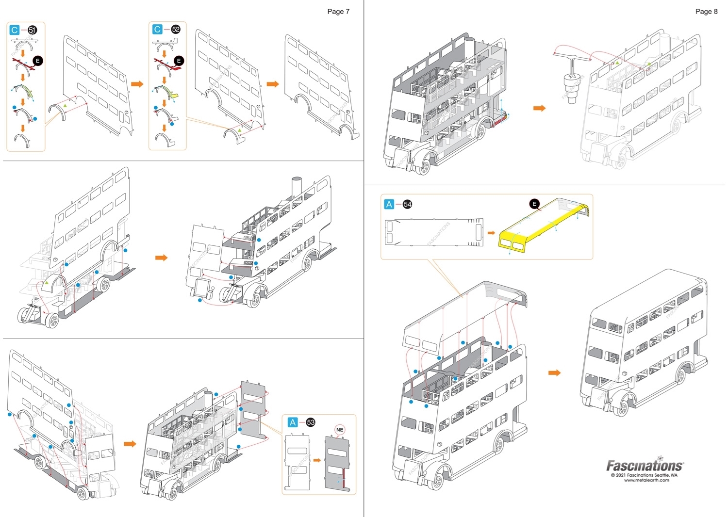 Fascinations:: Metal Earth Knight bus