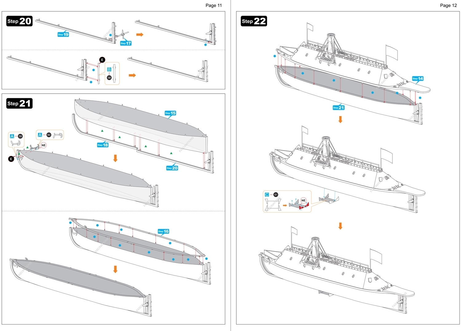 Fascinations:: Metal Earth Monitor & Merrimack 3D Model Kit